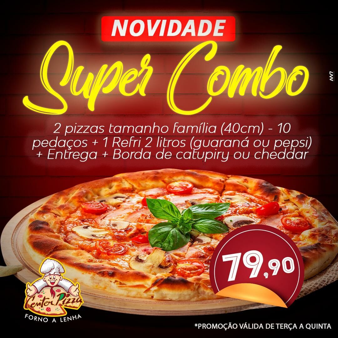 Peça Online! - Center Pizza - Delivery