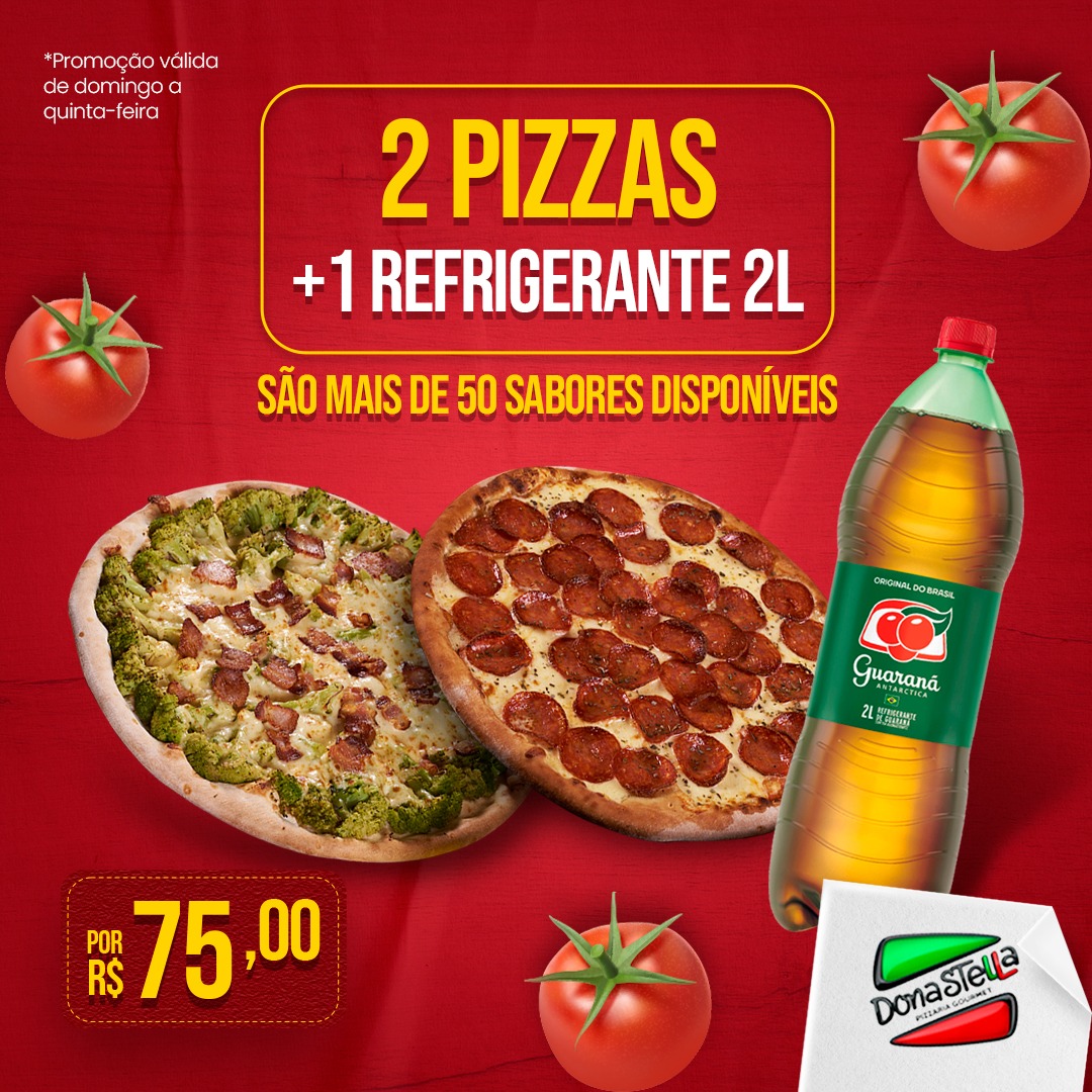 Combos - Pizzaria DonaStella Mogi - Delivery
