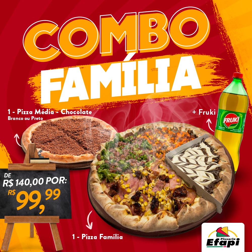 Combos - Pizzaria Efapi (delivery) - Delivery Online