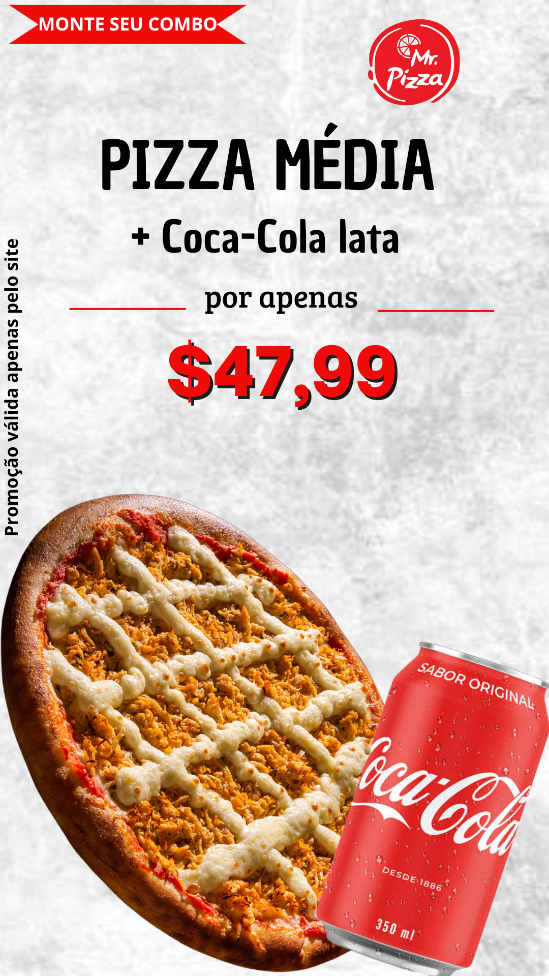 Peça Online! - Mr.Pizza - Delivery