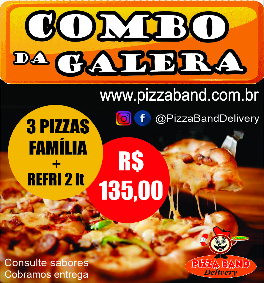 Peça Online! - Pizza Band Delivery - Delivery