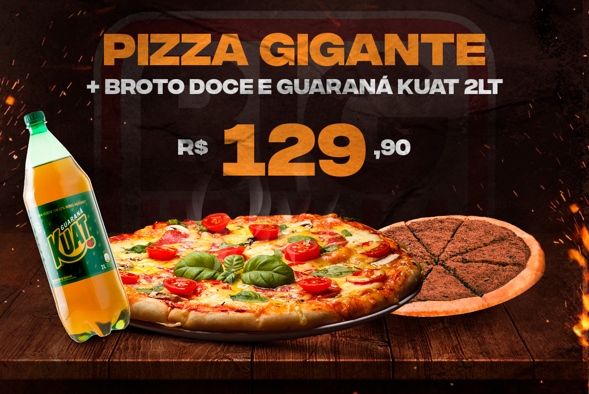 Peça Online! - Big Itália - Pizzaria Delivery